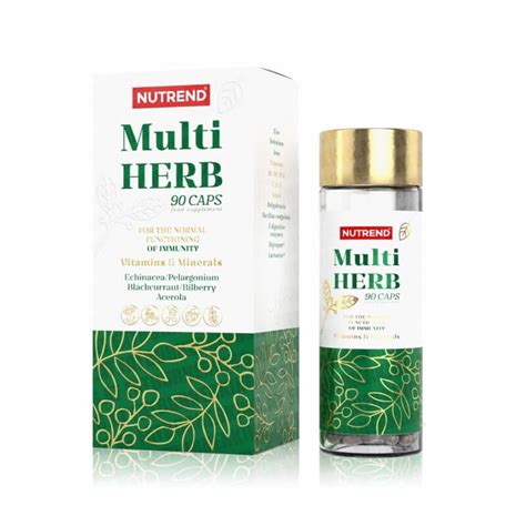 Buy Nutrend Multiherb 90 Capsules Online Fatburnerkingat