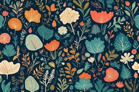Premium Photo Organic Shape Pattern Stock Illustration