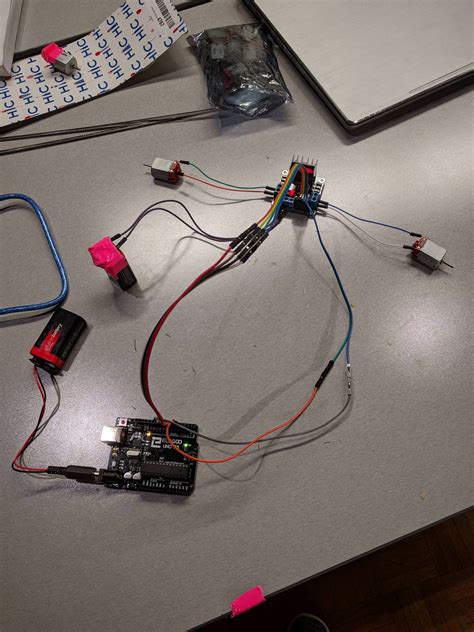L N Motor Driver And Dc Motors Not Spinning Robotics Arduino Forum