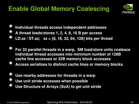 Ppt Stanford Cs 193g Lecture 15 Optimizing Parallel Gpu Performance