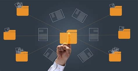 Concept Of Document Flow In The Company Transition To Paperless