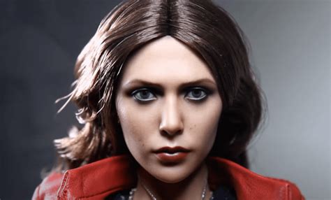 Hot Toys Avengers Age Of Ultron Scarlet Witch Portrait Photo Session