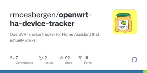 Github Rmoesbergenopenwrt Ha Device Tracker Openwrt Device Tracker For Home Assistant That