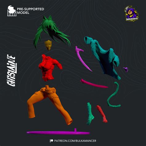 3d File Ghislaine Dedoldia Mushoku Tensei 234mm 👩・design To