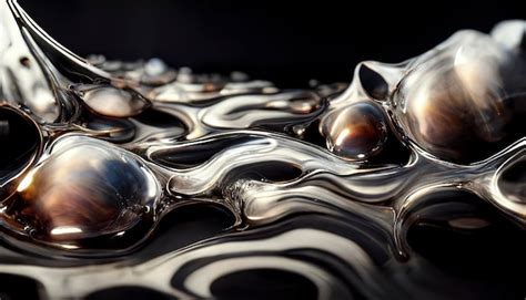 Premium Photo Trendy Abstract Reaction Diffusion Background Glossy