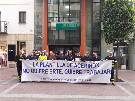 La Plantilla De Acerinox En Palmones Vota A Favor De La Huelga En Demanda Del Convenio