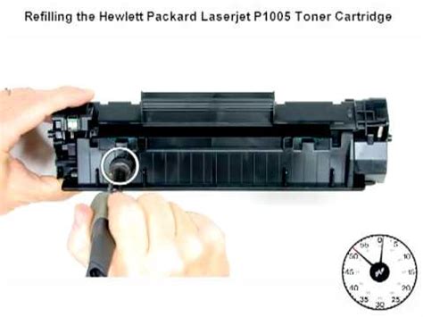 HP LaserJet Printer Cartridge Refilling Videos YouTube