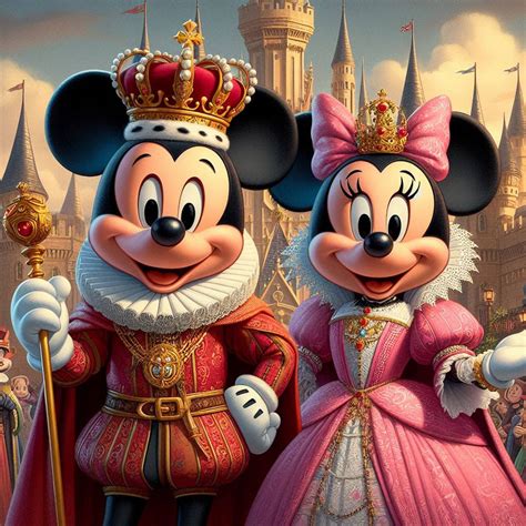 King Mickey And Queen Minnie By Kingleonlionheart On Deviantart
