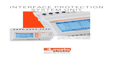 Pdf Interface Protection System Unit Dokumentips