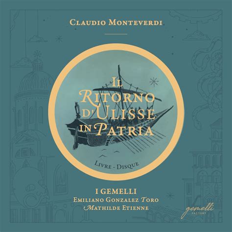 ‎monteverdi Il Ritorno Dulisse In Patria Album Di Emiliano González