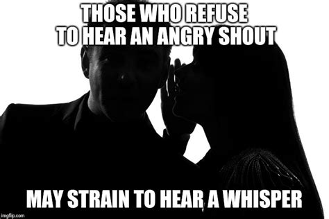 Whisper Meme Template