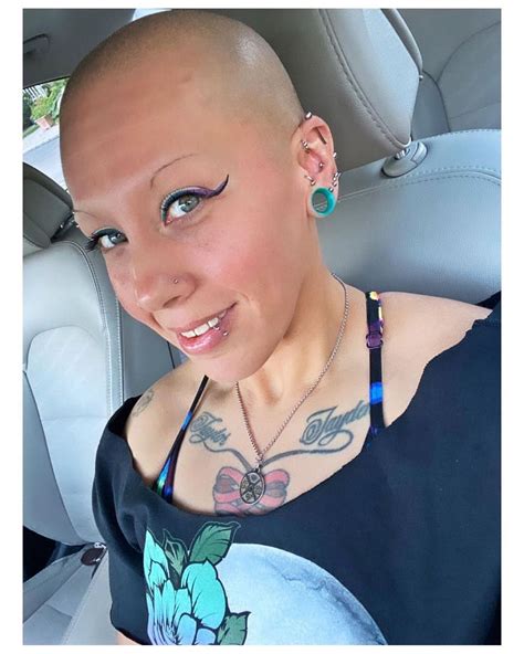 Pin By Don Amecho On Baldgurlz In 2024 Shaved Head Women Bald Women