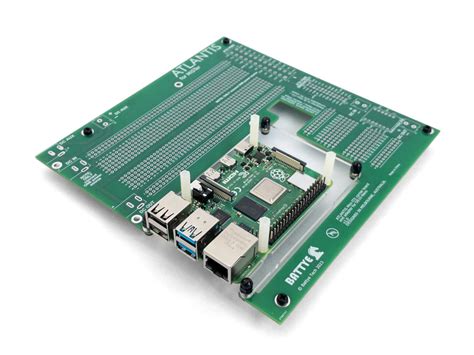 Raspberry Pi Mount Plate Only Atlantis For Mister Fpga