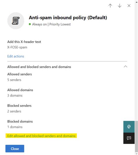 Whitelist An Email Address Or A Domain In Microsoft BEMO Docs
