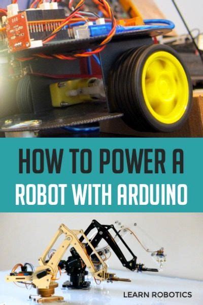 How To Power Your Arduino Mobile Robot Learn Robotics Learn