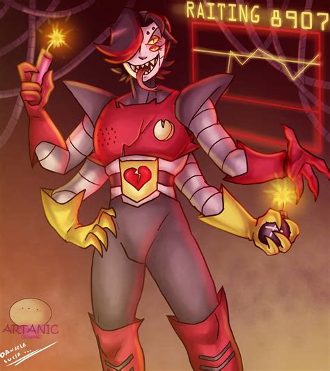 Mettaton Underfell By Danyslol On Deviantart