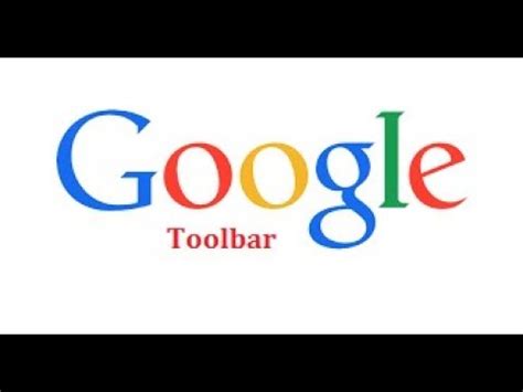 Enable And Disable The Google Toolbar YouTube