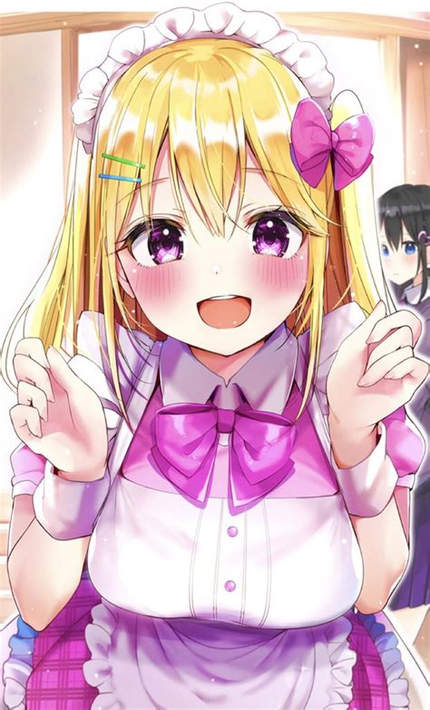 「メイド服で誘惑してくる金髪幼なじみ 」ろうか29新作漫画発売のイラスト