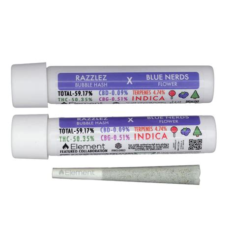 Element Live Hash Joint 1g Blue Nerds X Razzlez Element