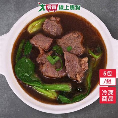紅龍牛肉湯5包組450g包 【愛買冷凍】 覆熱調理包 Yahoo奇摩購物中心
