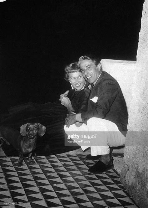 Evgenia Gl Couple Aristote Onassis And Tina Livanos In 1954