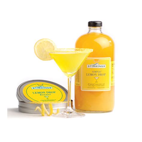 Stirrings Lemon Drop Martini Mixer Better Rhodes