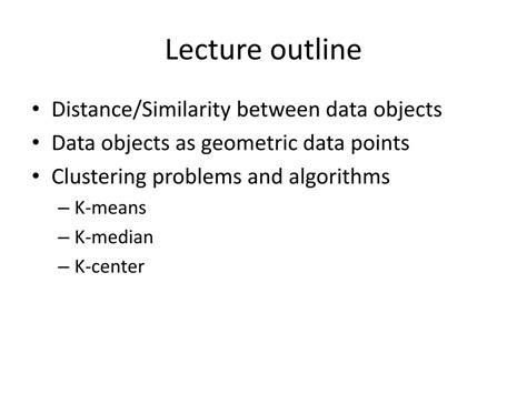 PPT Clustering Partition Clustering PowerPoint Presentation Free Download ID