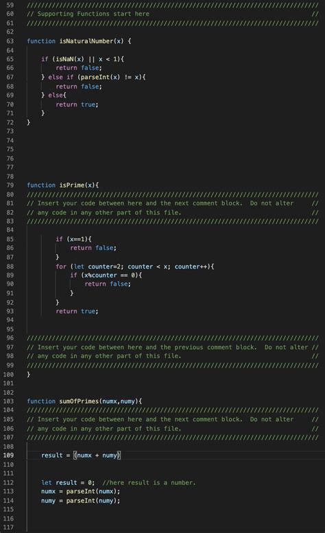 Solved Write A Program That Computes The Sum Of The Prime