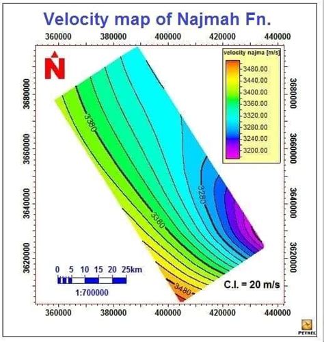 Average Velocity Map Of Najmah Reflector Download Scientific Diagram