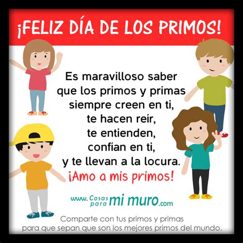 Primos Y Primas ¡un Lazo Eterno
