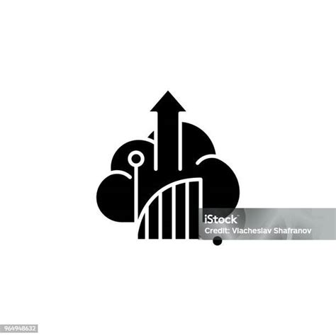 라인 차트 블랙 아이콘 개념입니다 라인 차트 평면 벡터 기호 기호 그림 0명에 대한 스톡 벡터 아트 및 기타 이미지 0명 개념 개체 그룹 Istock