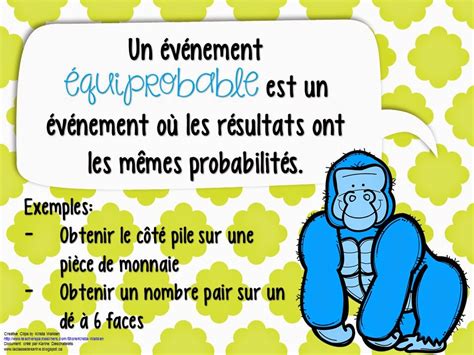 La Classe De E Ann E De Mme Karine Retour Sur Les Probabilit S