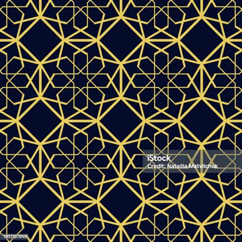 이슬람 벡터 완벽 한 패턴입니다 아름다움과 패션 배경 반복 럭셔리 아랍어 디자인입니다 동부 스타일에서 골드 템플릿 배경을 추상화 합니다 뷰티 살롱 보석 화장품이 게에 대 한