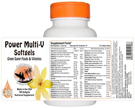 Power Multivitamins and Vegi 180 Sofgels-r00258