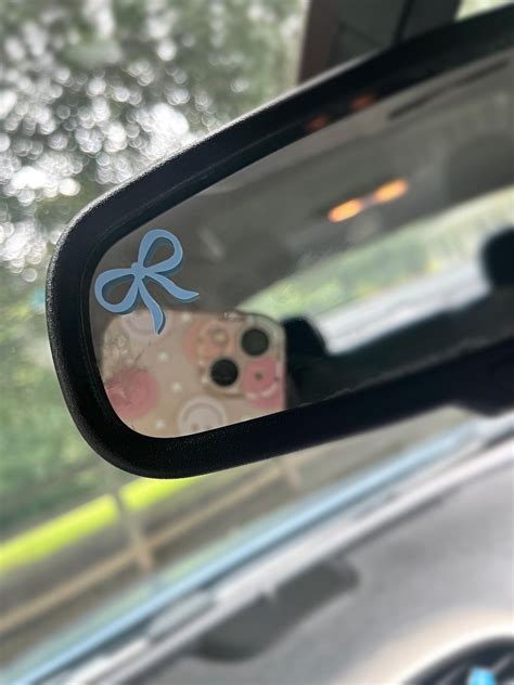 Bow Decals Coquette Aesthetic Bows Bow Car Decals Water Bottle Decals Cute Style