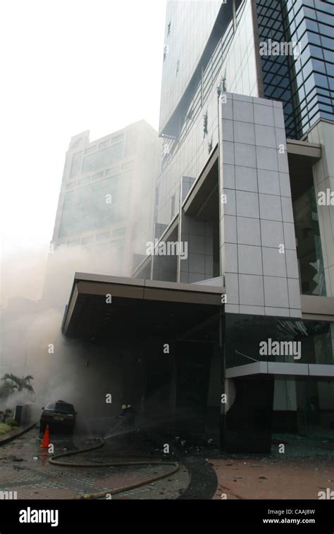 Aug 05 2003 Jakarta Dki Indonesia An Explosion Occur At Jw