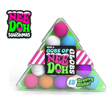 Buy Squishmas Groovy Tree Nee Doh 15 Pack Online Sanity