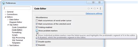 Option To Disable Underline Sql Errors Dbeaver Discussion