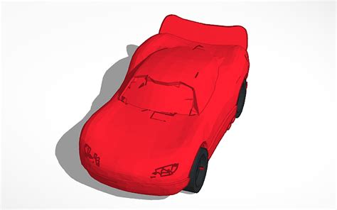 3d Design Lightning Mcqueen Tinkercad