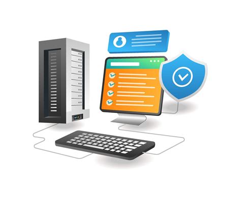 Isometric Illustration Concept Server Data Maintenance Analysis Vector Art At Vecteezy