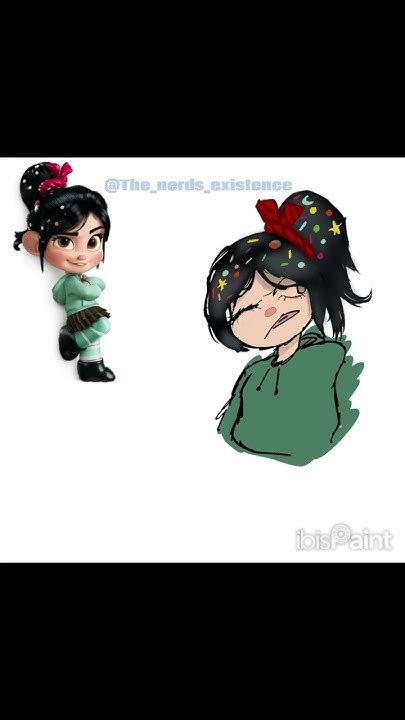 Vanellope Von Schweetz Shortsfeed Shortvideo Art Wreckitralph