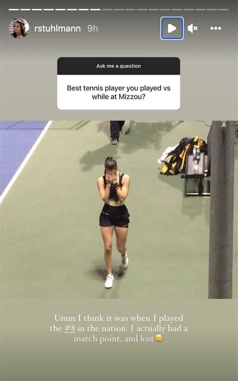 Tennis Influencer Rachel Stuhlmann Opens Up In Instagram Qanda
