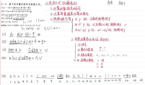哔哩哔哩大学编译原理第五章语法制导翻译及中间代码生成布尔语句转为四元式 Csdn博客