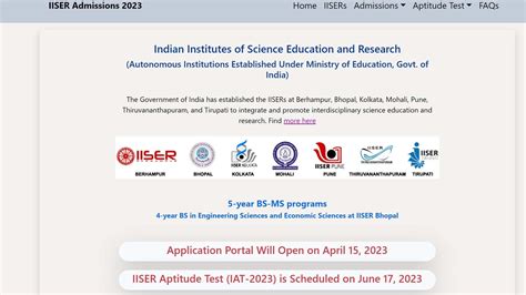 Iiser Admission 2023 Iat 2023 Examination On June 17 Details Here Hindustan Times