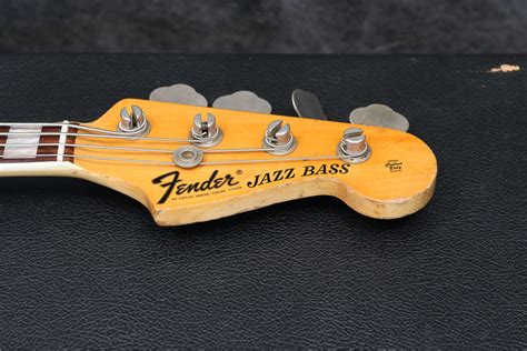 1971 Fender Jazz Bass Sunburst Andy Baxter Bass And Guitars