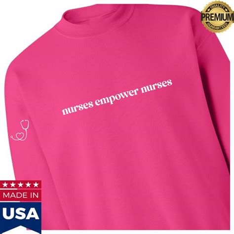 Created By Kaitlyn Merch Store Nurses Empower Nurses Crewneck Newest