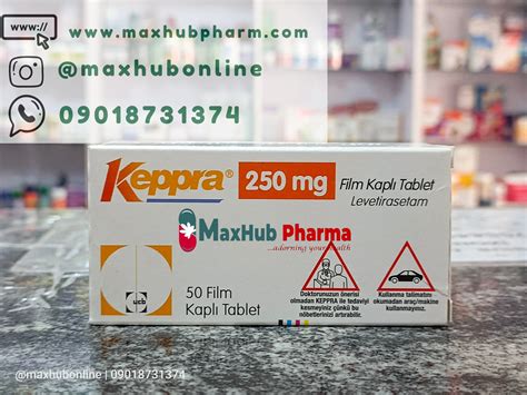 Keppra Levetiracetam 250mg Ucb By 50 Tablets Maxhub Pharmacy