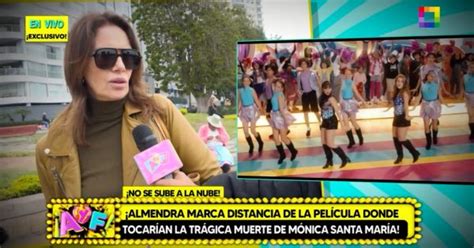 Almendra Gomelsky Sobre Película Que Tocaría Muerte De Mónica