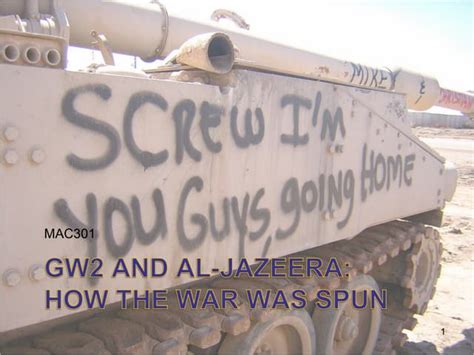 Mac301 Gw2 And Al Jazeera 2009 10 Sem1 Ppt