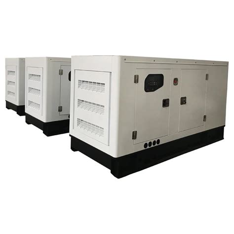 15kva 12kw Canopy Diesel Genset Water Cooling 4 Cylinder Diesel
